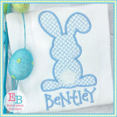 Bunny Backside Check Motif Design