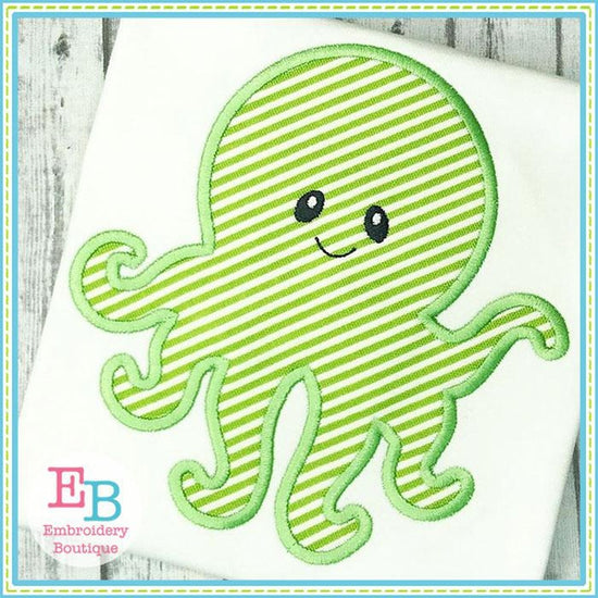 Octopus 2 Applique | Embroidery Boutique